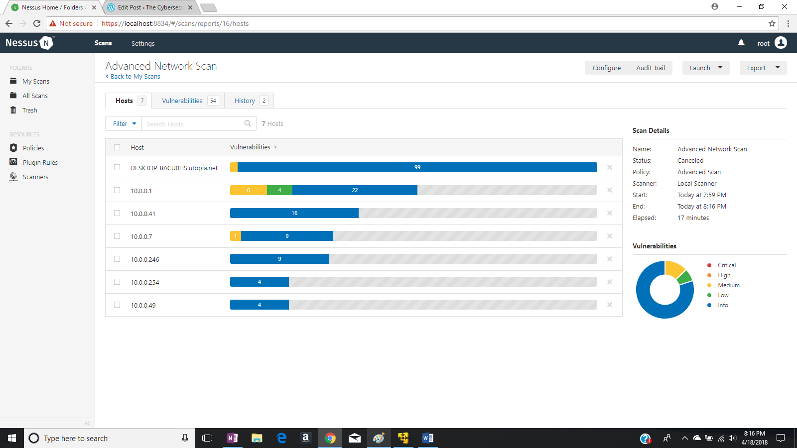 Scan Your Home Network for Vulnerabilities Using Nessus – The ...